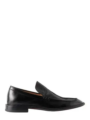 Calvin Klein Lido Leather Loafers - Black