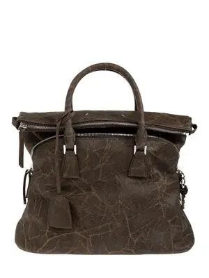 MAISON MARGIELA 5ac Medium Bag - Brown