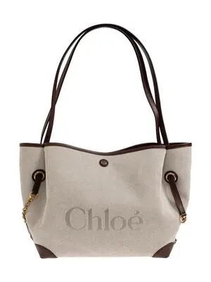 Chloé Clover' Tote Bag - Grey