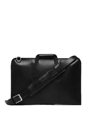 KORCHMAR Jackson Leather Briefcase - Black