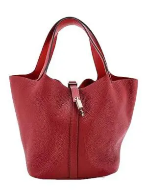 HERMÈS Eclat Picotin Lock Bag Clemence Mm