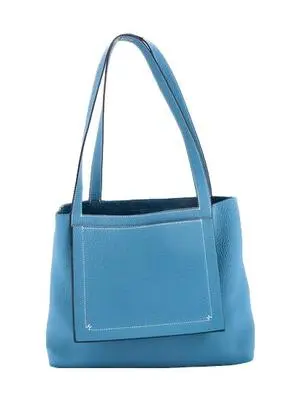 Hermès Cabasellier Tote Clemence 31 - Blue