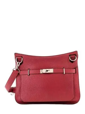 Hermès Jypsiere Bag Clemence 28 - Red