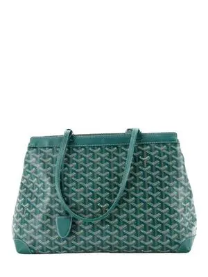 Goyard Bellechasse Bag Coated Canvas Pm - Green