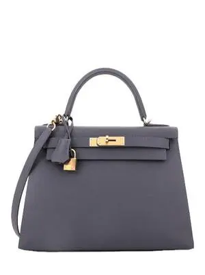 Hermès Kelly Handbag Epsom With Permabrass Hardware 28 At Nordstrom Grey