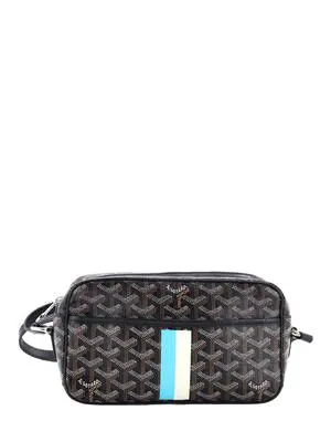 Goyard Cap Vert Bag Printed Coated Canvas - Black