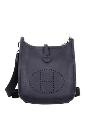 Hermès Evelyne Bag Gen Iii Epsom Tpm - Blue