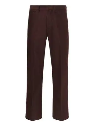 TOM FORD Cotton Satin Cargo Pants - Brown