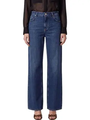 Dolce & Gabbana Wide Leg Jeans - Navy
