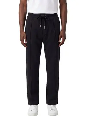 Dolce & Gabbana Cotton Jogging Trousers With Drawstring And Slit Pockets - Black