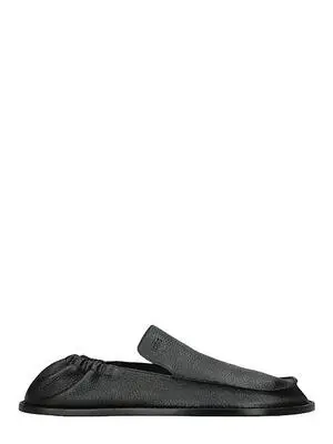 Loewe Flex Leather Loafers - Black