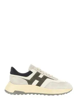 Hogan Hyperlight Suede And Nappa Leather Sneakers - Multi