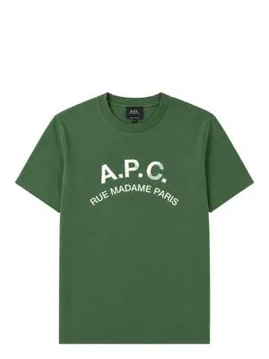 A.p.c. Logo T-shirt - Green