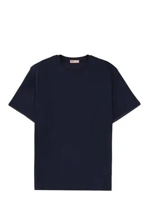 Herno T-shirt In Cotone - Blue