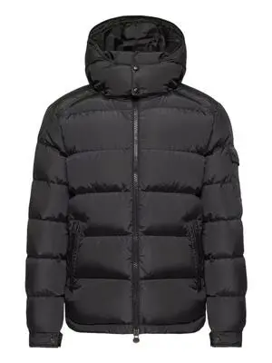 Moncler Maya Short Down Jacket With Hood - Blue