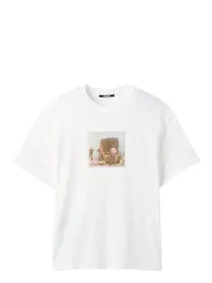 Jacquemus Vintage Print Boxy T-shirt For - Multicolor