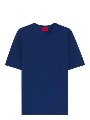 Hugo Slim-fit Knit T-shirt - Light Blue
