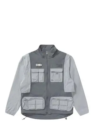 JORDAN X Solefly Cargo Jacket - Grey