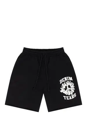 DENIM TEARS University Shorts - Black