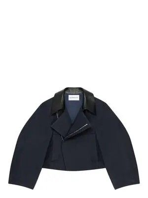 GIVENCHY Givenchy A-Line Cocoon Sleeve Jacket