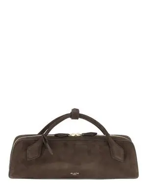 Alaïa Le Teckel Clutch Bag Brown