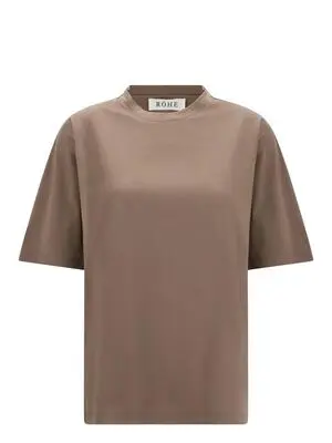 RÓHE Oversized T-shirt - Brown