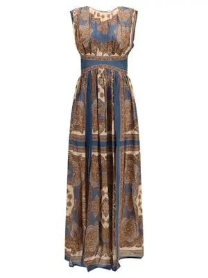 Zimmermann Mahon Silk Maxi Dress - Multicolour