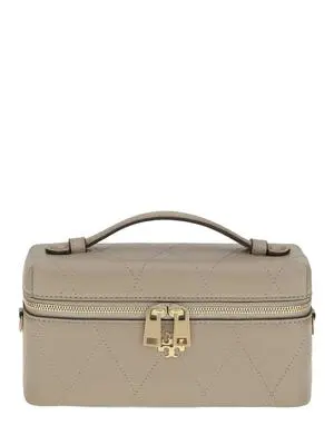 Tory Burch Charlie Beauty Case - Grey