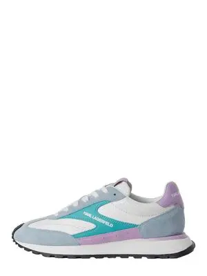 KL JEANS Kairo Mixed-material Lace-up Sneakers - Multi