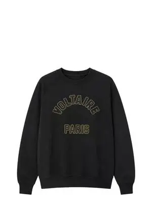 Zadig&Voltaire Embroidered Logo Sweatshirt - Black