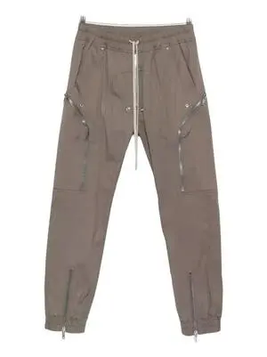 Rick Owens Heizer Drawstring Cargo Pants - Grey