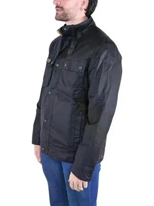 BARBOUR INTERNATIONAL Merton Wax Jacket - Black