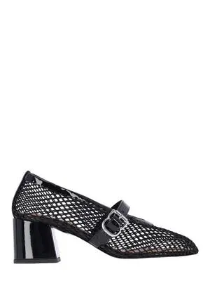 Alaïa Mary Jane Mesh Pumps - Black