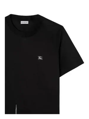 Burberry Knight Jewel Cotton T-shirt - Black