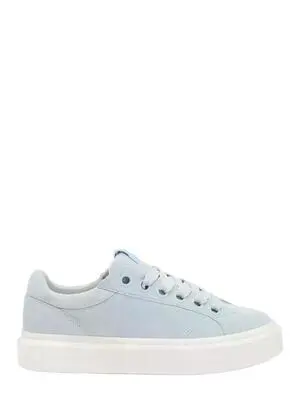 CLEENS Ace Suede Lace-up Sneakers - Blue
