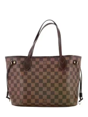 LOUIS VUITTON Damier Pm Tote Bag - Brown