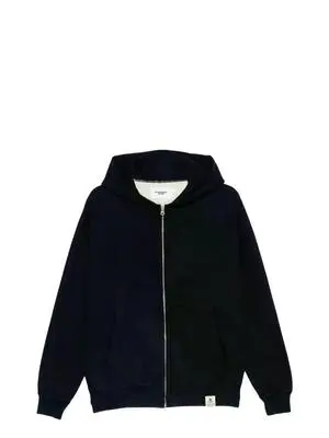 MOMOTARO Zip-up Hoodie - Blue