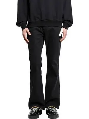 ERNEST W. BAKER ERNEST W. BAKER Black Wash Flared Leg Trousers