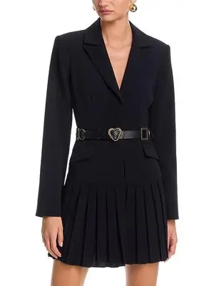 Cinq À Sept Belted Saule Dress - Black