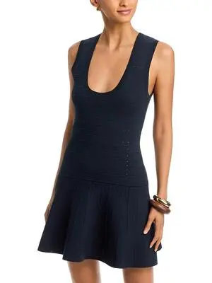 Ramy Brook Anika Knit Dress - Black
