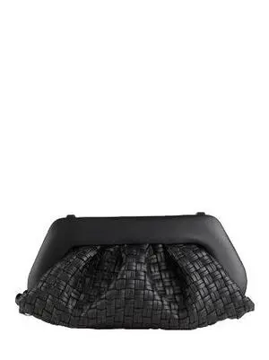 THEMOIRE Emera Handbag In Recycled Fibers - Black