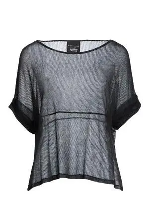 Majestic Filatures Modacrylic & Cashmere Top - Black