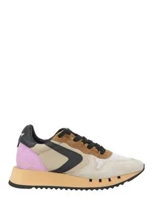 VALSPORT Light Leather And Textile Fiber Sneakers - Grey