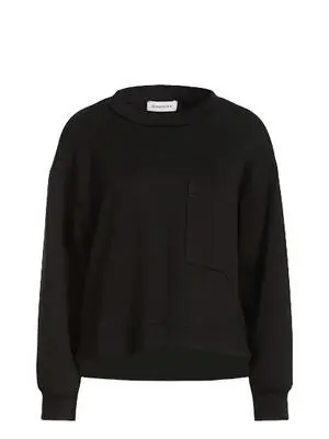 SHIRTAPORTER Jersey Crewneck Sweatshirt - Black