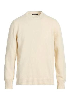 ARAGONA Cashmere Crewneck Sweater - Cream