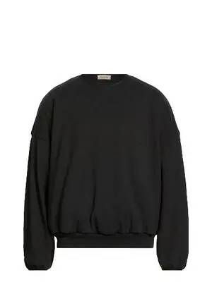 Fear Of God Cotton Jersey Crewneck Sweatshirt - Black