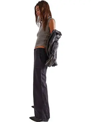 We The Free Breezy Denim Pull-on Jeans - Black
