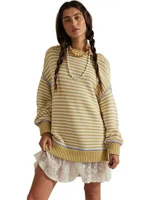 We The Free We The Free Asher Striped Pullover Sand Combo