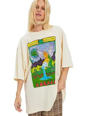 SABBI Sabbi Graphic Horoscope Short Sleeve Tee Aquarius