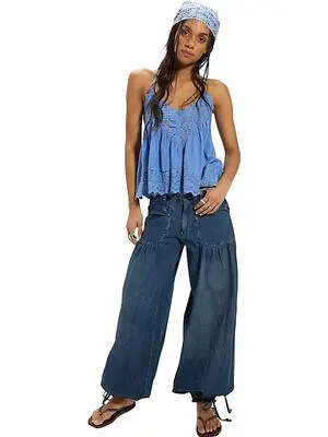 We The Free Lotus Balloon Jeans - Juno